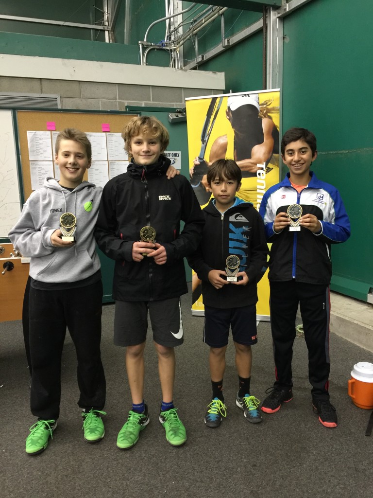 2016 U12 & U14 Selection Series #1 - Tennis British Columbia