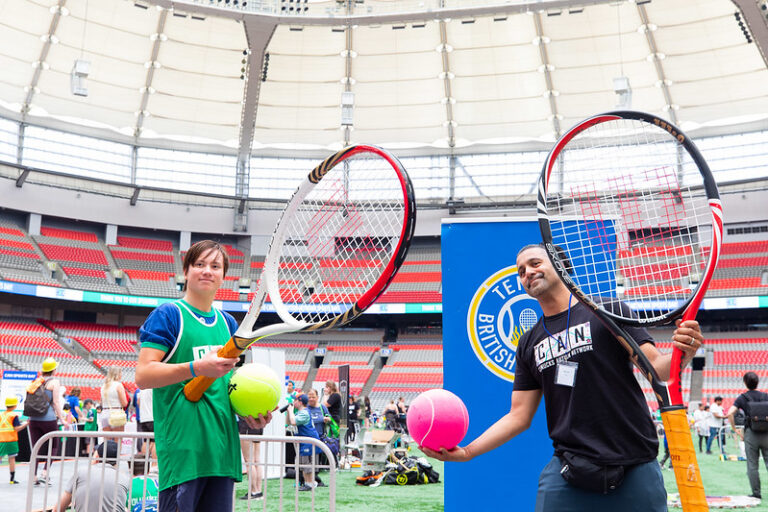Canucks Autism and Tennis BC Team Up - Tennis British Columbia